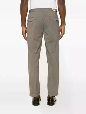 BRIGLIA 1949 Pleated Turn-up Trousers
