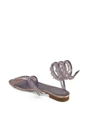 Rene Caovilla Chandelier Crystal-embellished Sandals