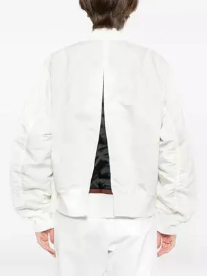 Undercover Zip-up Bomber Jacket With Stand Collar