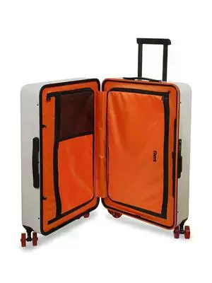 FLOYD Logo-print Four-wheel Suitcase - White