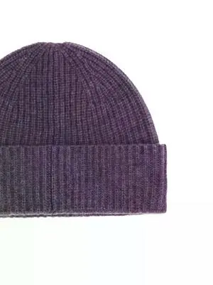 Loro Piana Sergio Cashmere Beanie - Purple