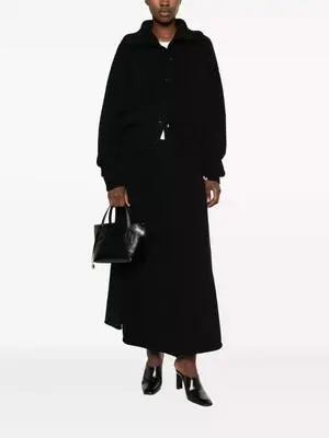 Extreme Cashmere Clement Button-up Cardigan - Black