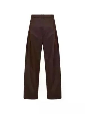 Co Pleated Wide-leg Trousers