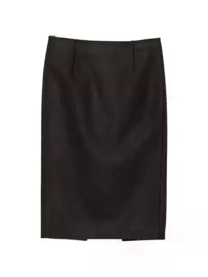 MAISON MARGIELA Asymmetric Midi Skirt