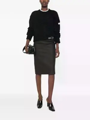 MAISON MARGIELA Asymmetric Midi Skirt
