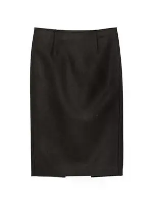 MAISON MARGIELA Asymmetric Midi Skirt