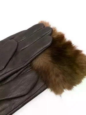 Apparis Faux-fur Trim Gloves