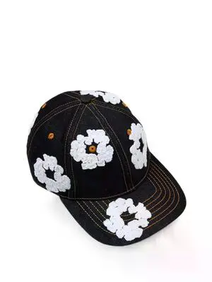 DENIM TEARS Cotton Wreath Denim Cap
