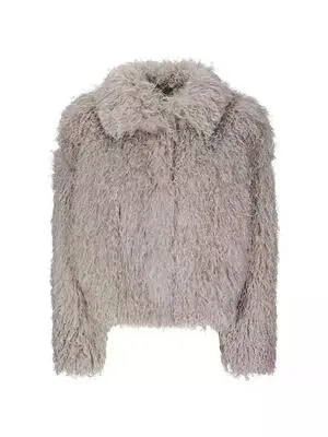 Tagliatore Faux-fur Coat - Neutrals