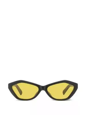 Jacquemus Geometric Cat-eye Sunglasses - Black