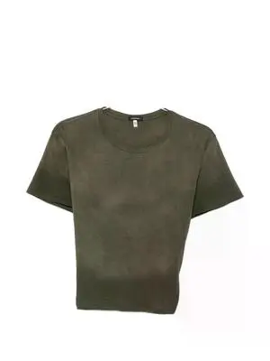 R13 Washed-effect T-shirt - Green