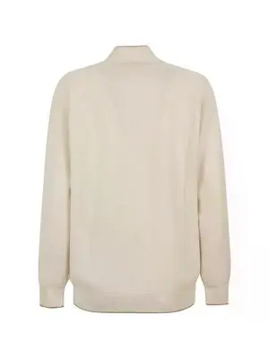 Kiton Zip-up Raglan-sleeve Cardigan