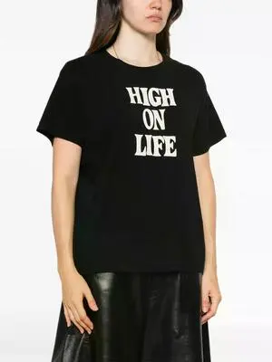 R13 Slogan Print T-shirt