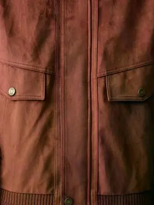 Guess Suede-effect Bomber Jacket