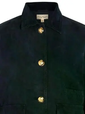 NILI LOTAN Button-up Bomber Jacket