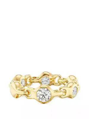 UNIFORM OBJECT Supernova Diamond Ring - Gold
