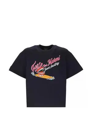 JAWS Graphic-print T-shirt - Black