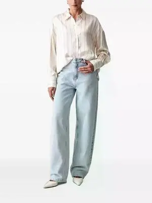 Guess Vertical Stripe Long Sleeve Shirt