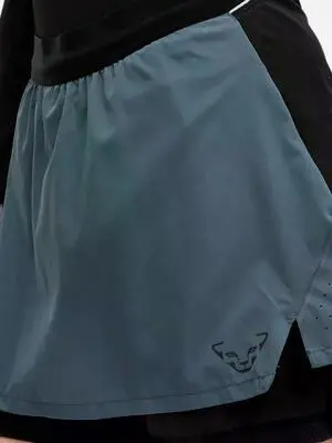 DYNAFIT Logo Print Panel Skirt With Zip Pocket