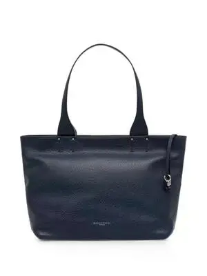 GIANNI CHIARINI Barbara Leather Tote Bag - Blue