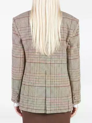 Federica Tosi Glen-plaid Blazer