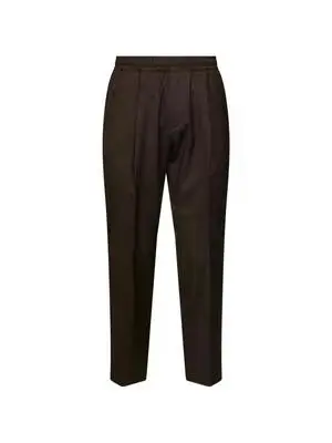 D4.0 Pleated Tapered Trousers