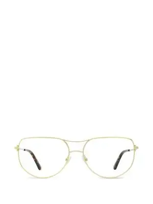 Emilio Pucci PUCCI Aviator Eyeglasses Gold