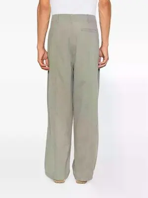 Giorgio Armani Pleated Wide-leg Trousers