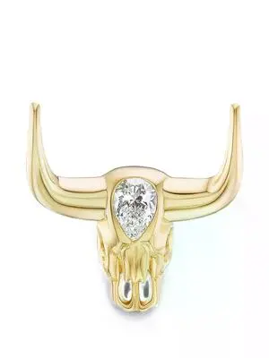 UNIFORM OBJECT Diamond Bull Pin - Gold