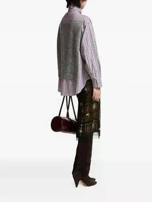 Essentiel Antwerp Kute Checked Layered-vest Shirt