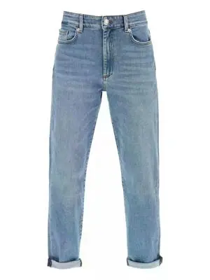 Max Mara Navata Logo-patch Button Jeans