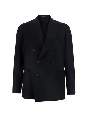 Tagliatore Double-breasted Buttoned Blazer