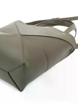 Loewe 2020-2026 Mini Calfskin Puzzle Fold Tote Satchel