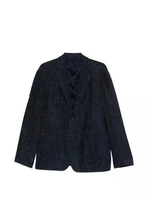 Giorgio Armani Zigzag-patterned Blazer