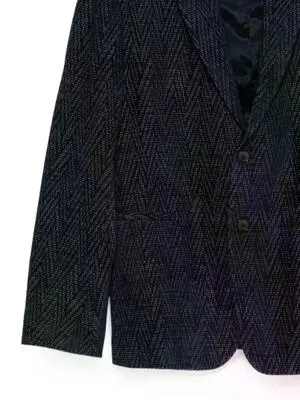 Giorgio Armani Zigzag-patterned Blazer