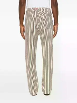 MC2 SAINT BARTH Calais Chevron-stripe Drawstring Trousers