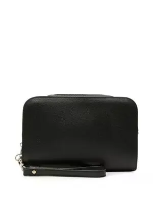 LOUIS VUITTON 2006 Taiga Pochette Baikal Clutch Bag - Black