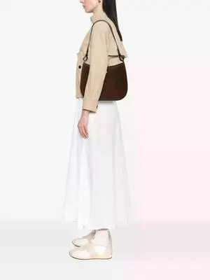 Burberry 2000-2017 Leather Shoulder Bag - Brown