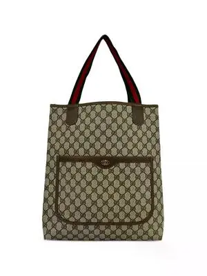 Gucci 20th Century Gg Supreme Web Tote Bag