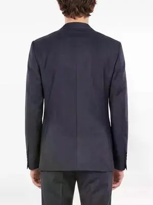 Canali Check-pattern Double-breasted Suit
