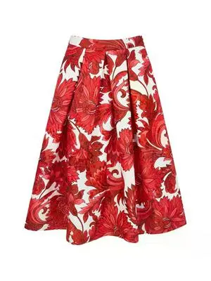 LUNATICA MILANO T Florence A-line Midi Skirt