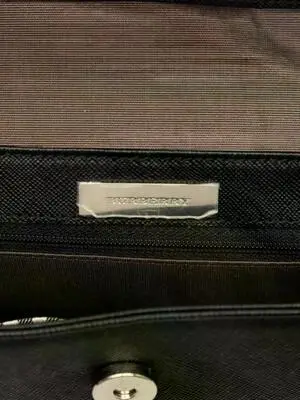 Burberry 20th Century Leather Flap Shoulder Bag