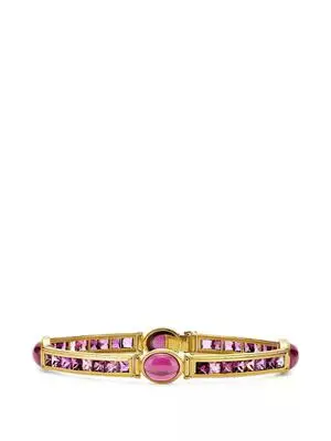 VAN St Tropez Pink Sapphire And Rhodolite Bracelet