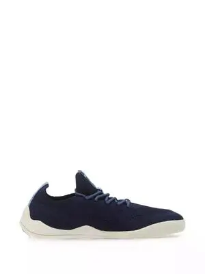 Be Lenka Velore Knitted Lace-up Barefoot Low-top Sneakers - Blue