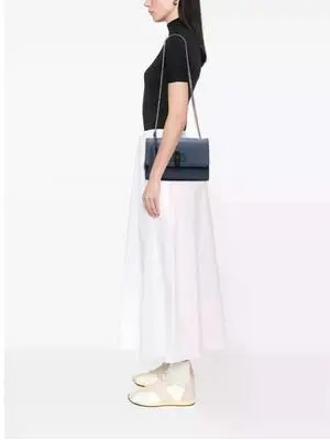 Gucci 2000-2015 Medium Leather Miss Bamboo Crossbody Bag