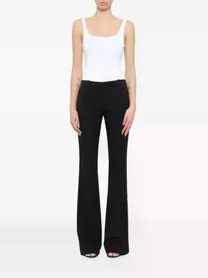 Alexander McQueen Belt-loops Flared Trousers