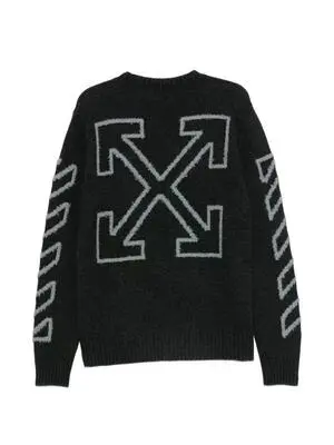 Off-White Long-sleeves Sweater - Grey