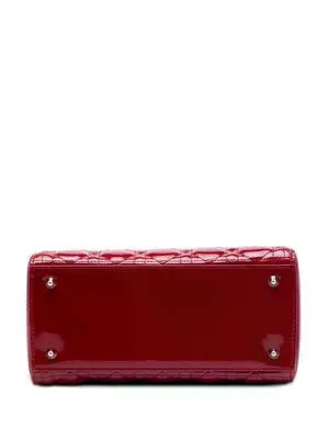 Dior 2014 Medium Patent Cannage Lady Satchel