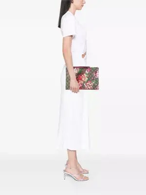 Gucci 2015-2026 Gg Supreme Blooms Clutch Bag