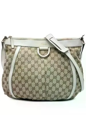 Gucci 2016-2026 Gg Canvas Abbey D Ring Crossbody Bag - Neutrals
